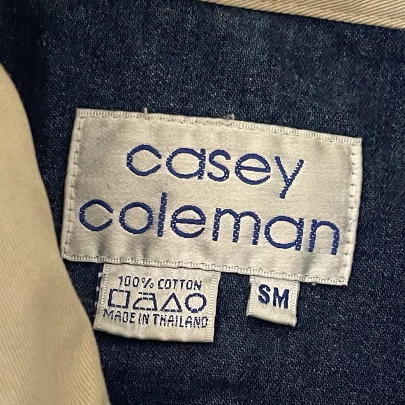 Casey Coleman | Jackets & Coats | Vtg Casey Coleman Denim Jacket Shirt ...